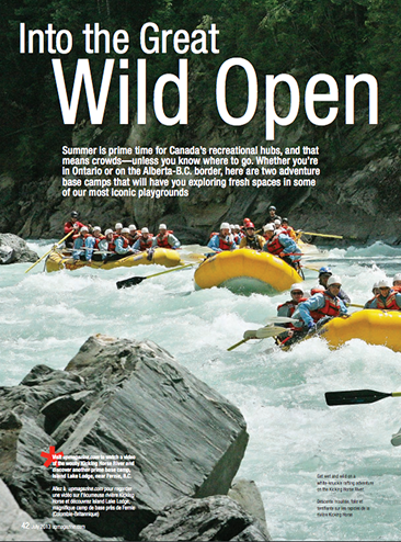 Glacier Raft Company - Press and Media Recognition for Rafting in BC