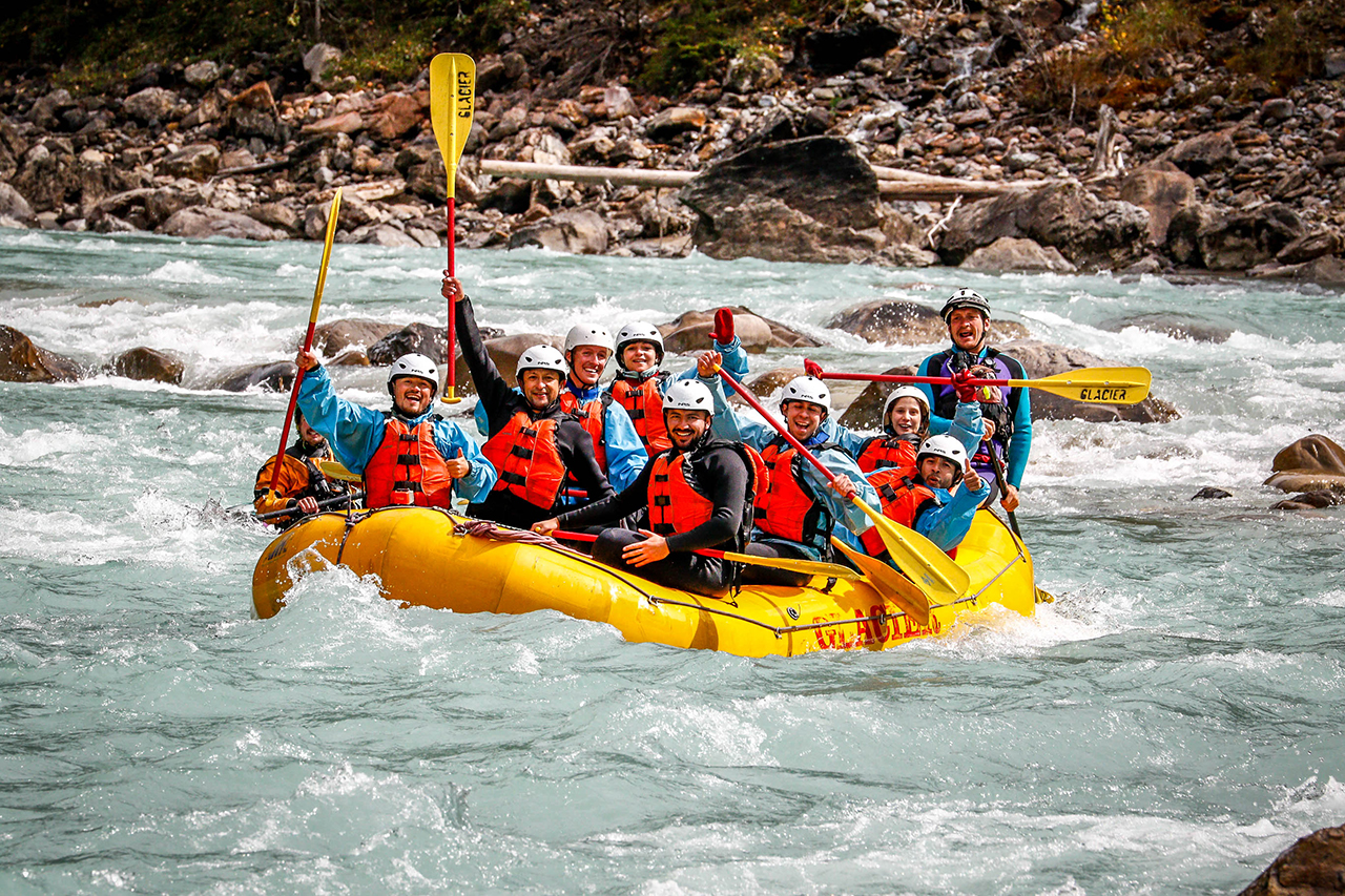 Full Day Rafting on the Kicking Horse River - Golden, B.C.
